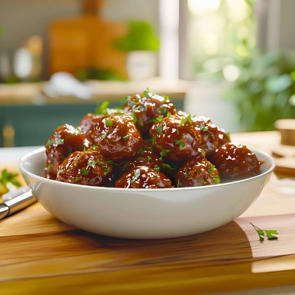 Applelicious Protein-Packed Chicken BBQ Meatballs – Healthy Heights